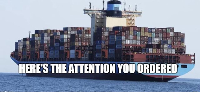 HERE'S THE ATTENTION YOU ORDERED - iFunny