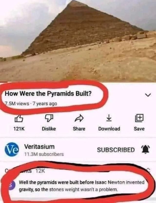Ow Were the Pyramids Built? I views 7 years ago Aa 121K Dislike Share ...