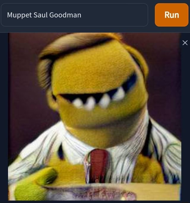 Muppet Saul Goodman Run - iFunny