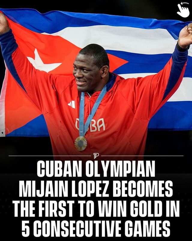 Cuban wrestler Mijan Lpez made Olympic history on Tuesday by winning ...