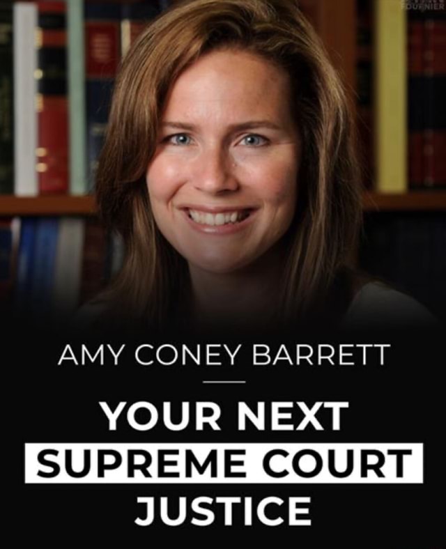 AMY CON YOUR NEXT EY BARR Ell SUPREME COURT JUSTICE - iFunny
