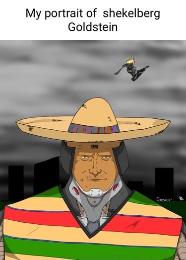 My portrait of shekelberg Goldstein - iFunny Brazil