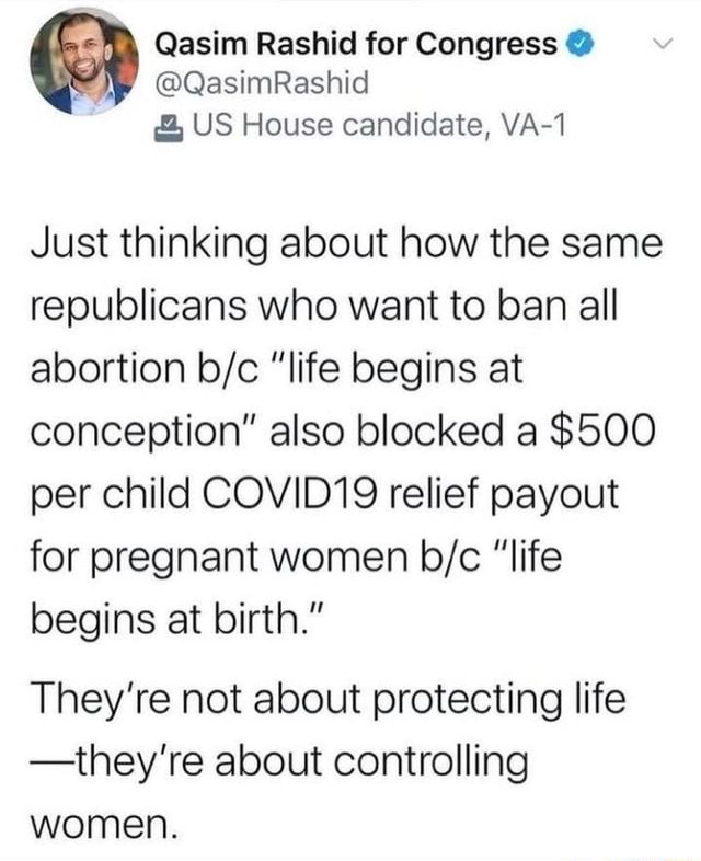 Qasim Rashid for Congress @ @QasimRashid US House candidate, VA-1 Just ...