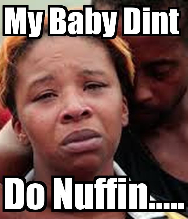 My Baby Dint Do Nuffin..... - iFunny