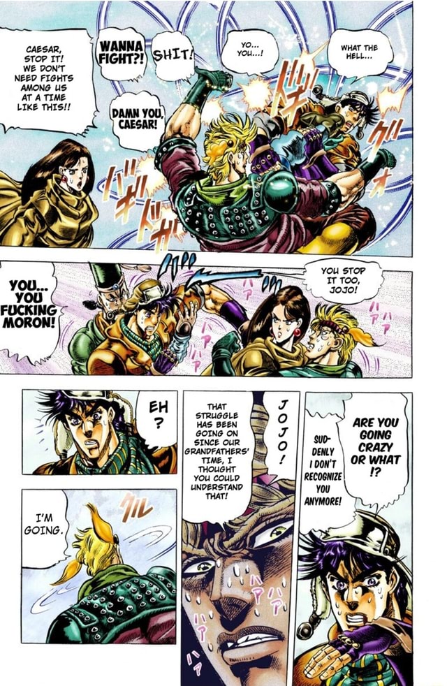 CAESAR, sTop NEED FIGHTS AMONG US AT A TIME LIKE THIS!! of STRUGGLE HAS ...