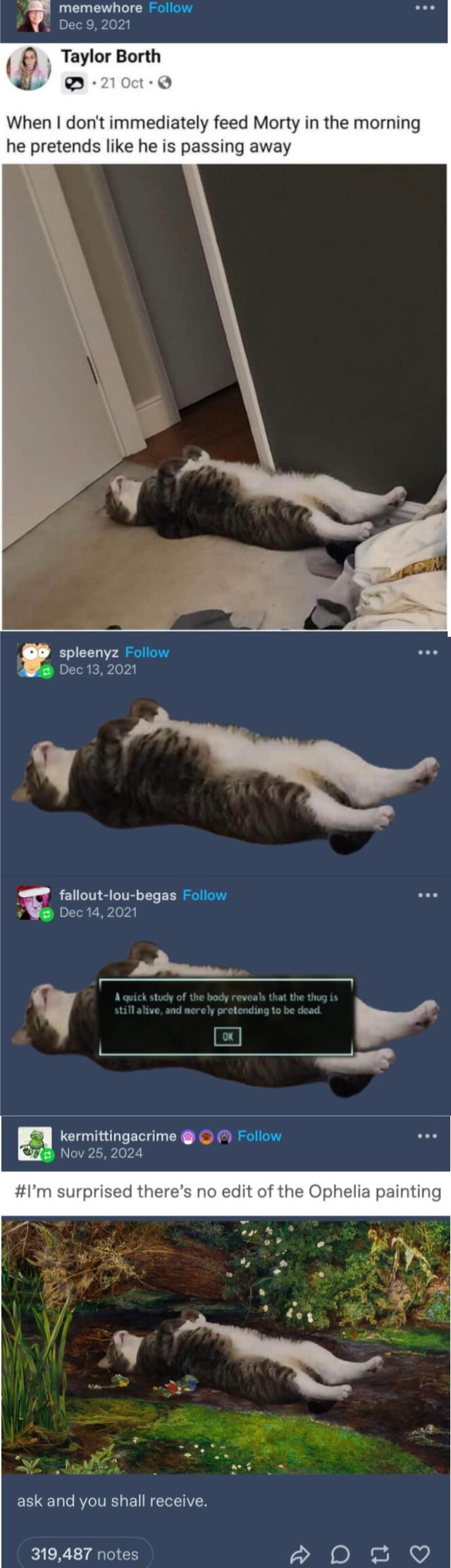 I memewhore Follow Dec 9, 2021 Taylor Borth When I don't immediately ...