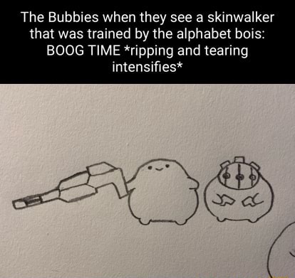 But we all know what the real threat is - The Bubbies when they see a ...