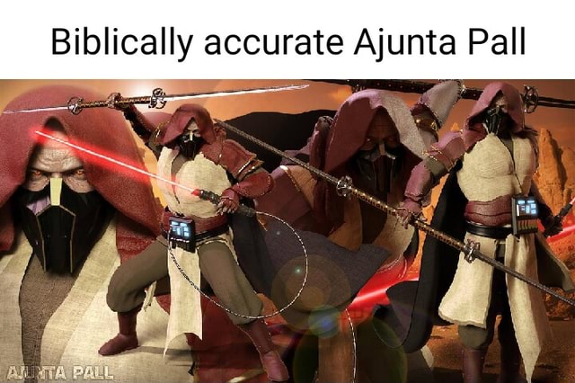 Biblically accurate Ajunta Pall GS. - iFunny