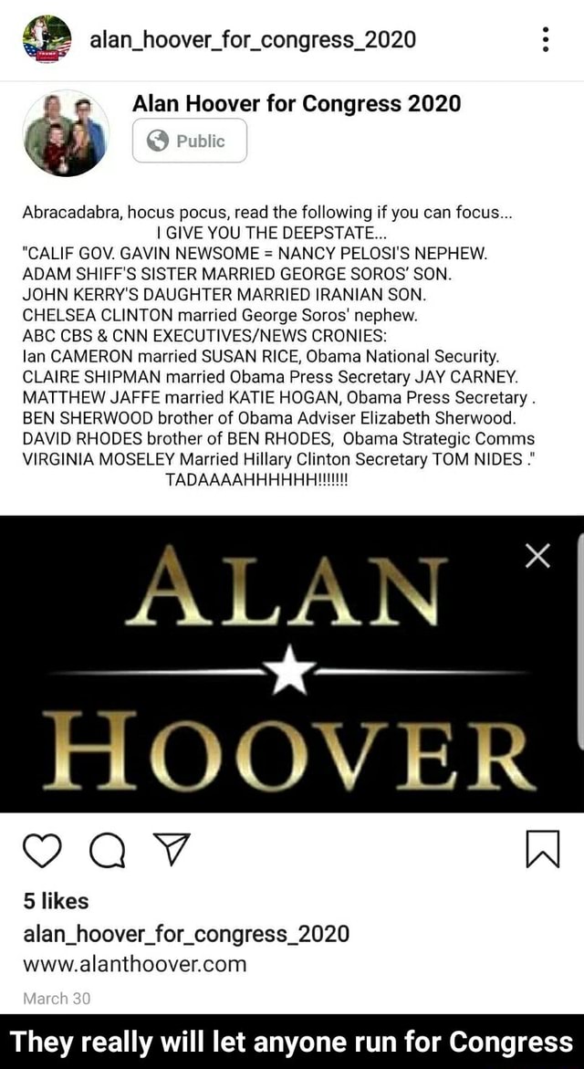A alan_hoover_for_congress_2020 I Alan Hoover for Congress 2020 ...