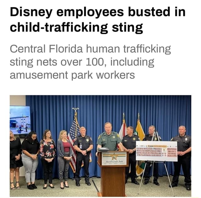 Disney employees busted in child-trafficking sting Central Florida ...
