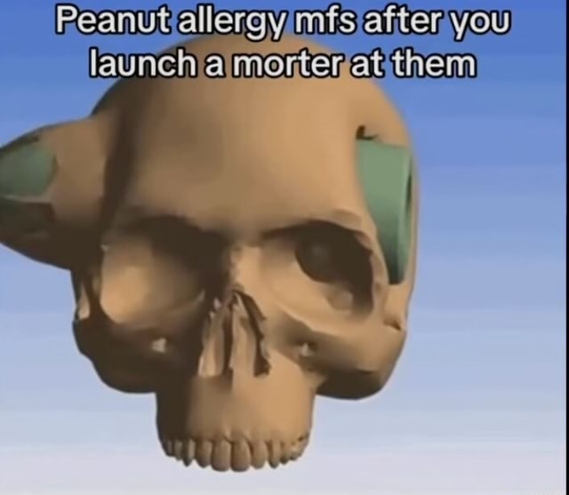 Peanut allergy mfs after you launch a,mortegat them - iFunny