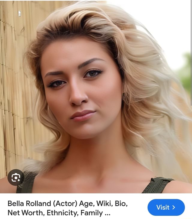 Bella Rolland (Actor) Age, Wiki, Bio, Net Worth, Ethnicity, Family Visit - iFunny