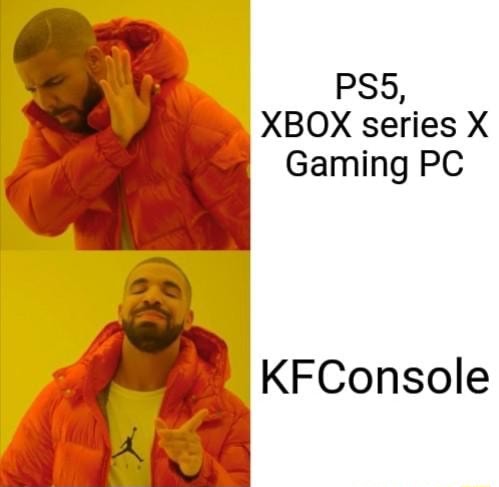 XBOX series X Gaming PC KFConsole - iFunny
