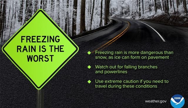 FREEZING RAIN IS THE WORST @ Freezing rain is more dangerous than snow ...