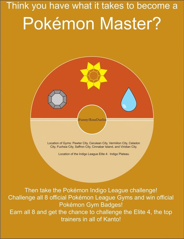 Think you have what it takes to become a Pokémon Master? Location of ...