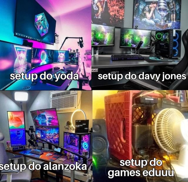 Setup do yoda setup do davy jones setup do alanzoka setup do games ...