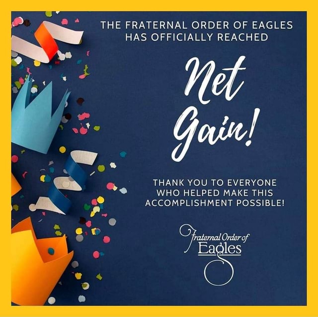 🦅🎉CONGRATULATIONS EAGLES! 🎉🦅 - THE FRATERNAL ORDER OF EAGLES HAS ...