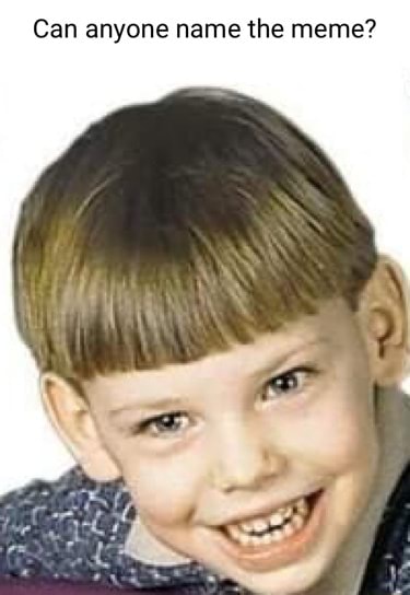 Can anyone name the meme? - iFunny