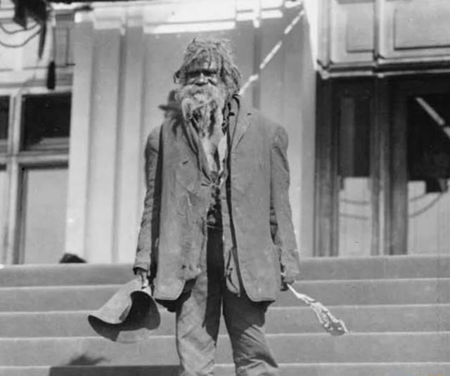 Jimmy Clements, Aboriginal elder from the Wiradjuri tribe in Australia ...