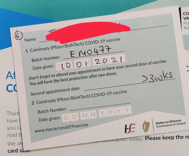 Last dose of the first batch in the hospital. So happy to be able to ...