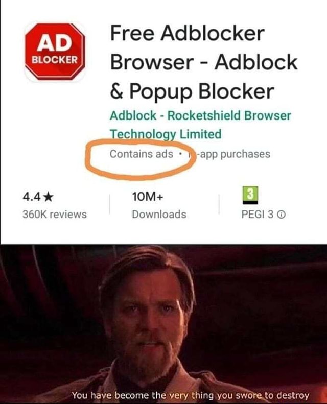 AD Free Adblocker BLOCKER Browser Adblock Popup Blocker Adblock ...