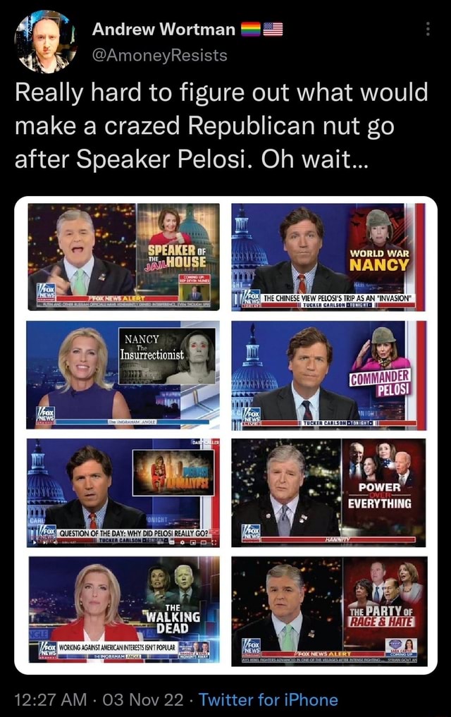 Andrew Wortman @AmoneyResists Really hard to figure out what would make ...