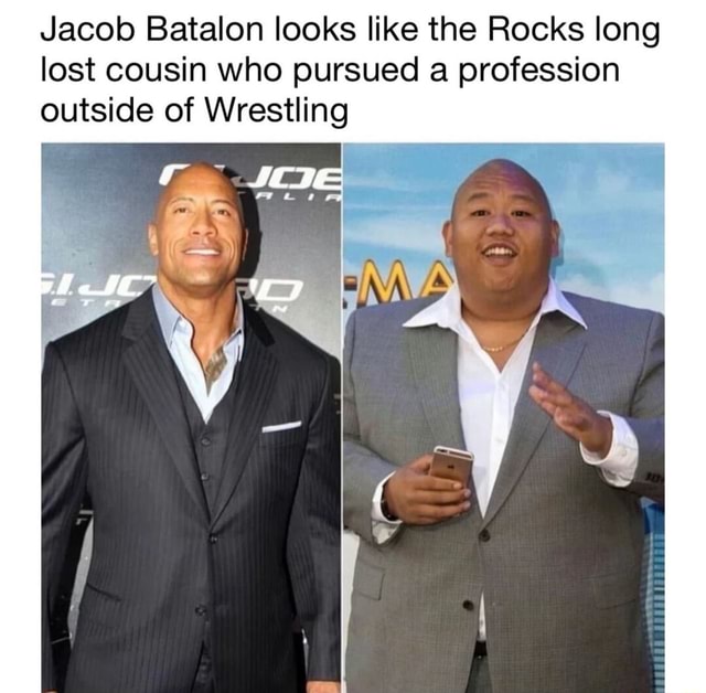 Jacob Batalon looks like the Rocks long lost cousin who pursued a ...
