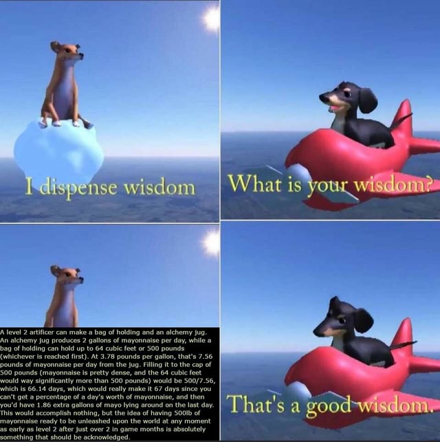 A level 2 artificer can make a bag of holding and an alchemy jug. An ...