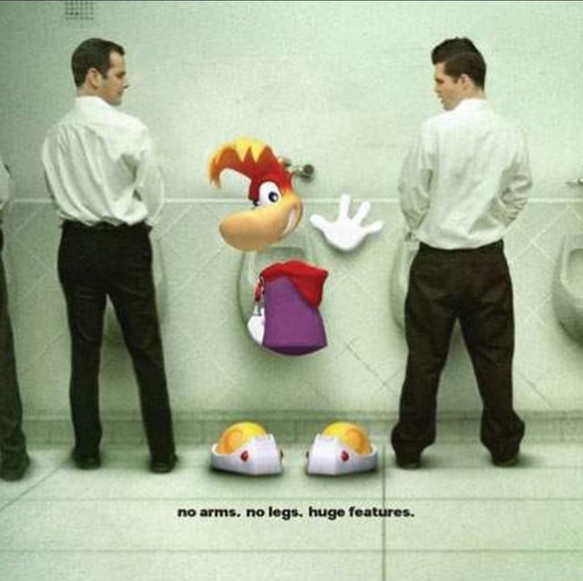 No arms. no legs. huge features. - iFunny