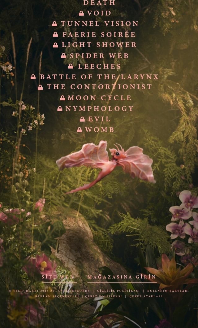 I CEREZ AVARLARG DEATH & VOID & TUNNEL VISION FAERIE SOIREE LIGHT ...