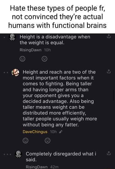 Hate these types of people fr, not convinced they're actual humans with ...