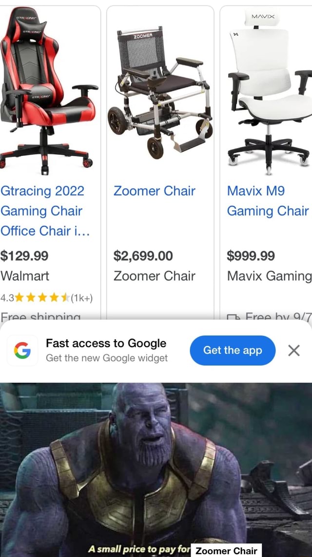 MAV Gtracing 2022 Zoomer Chair Mavix Gaming Chair Gaming Chair Office ...