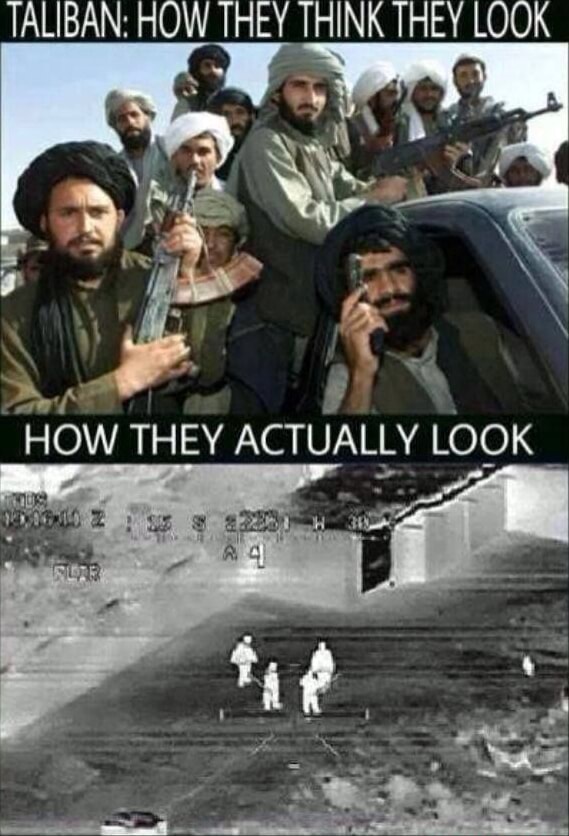 TALIBAN: HOW THEY THINK THEY LOOK HOW THEY ACTUALLY LOOK - America’s ...