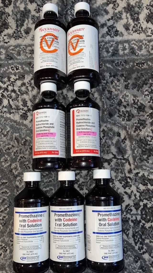 Promethazine Promethazine Promethazine with Codeine with Codeine with ...