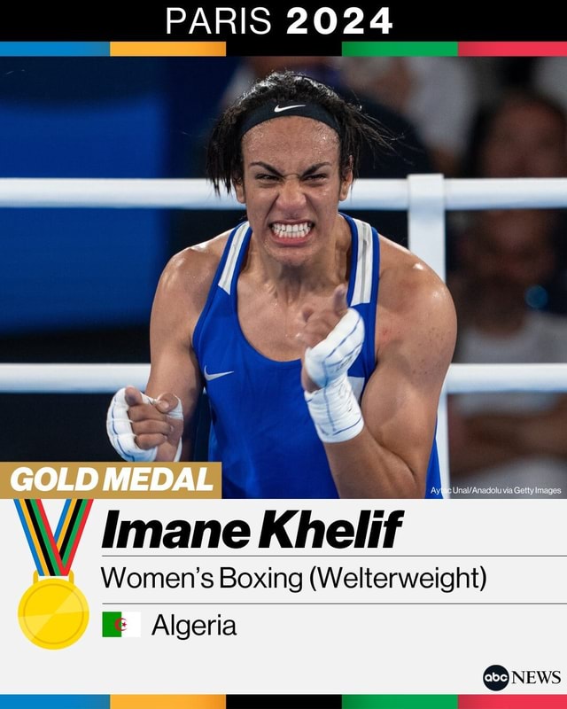 JUST IN: Algerian boxer Imane Khelif has won a gold medal at the Paris ...