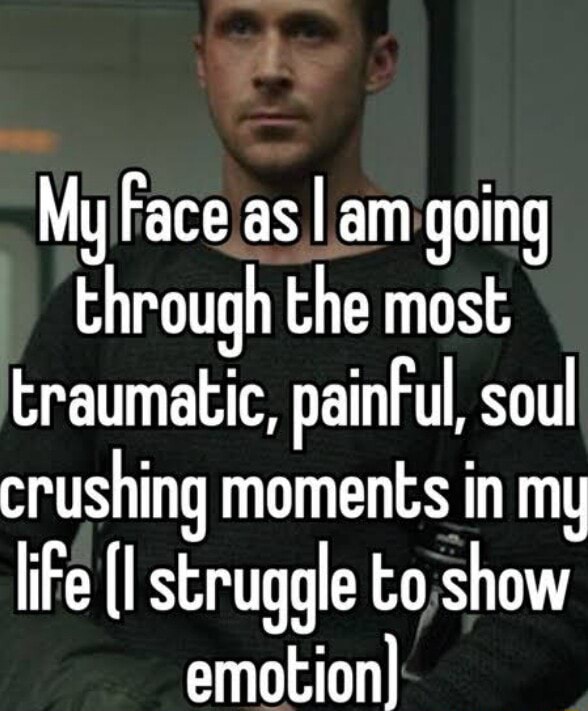 My Face as I am going through the most traumatic, painFul, soul ...