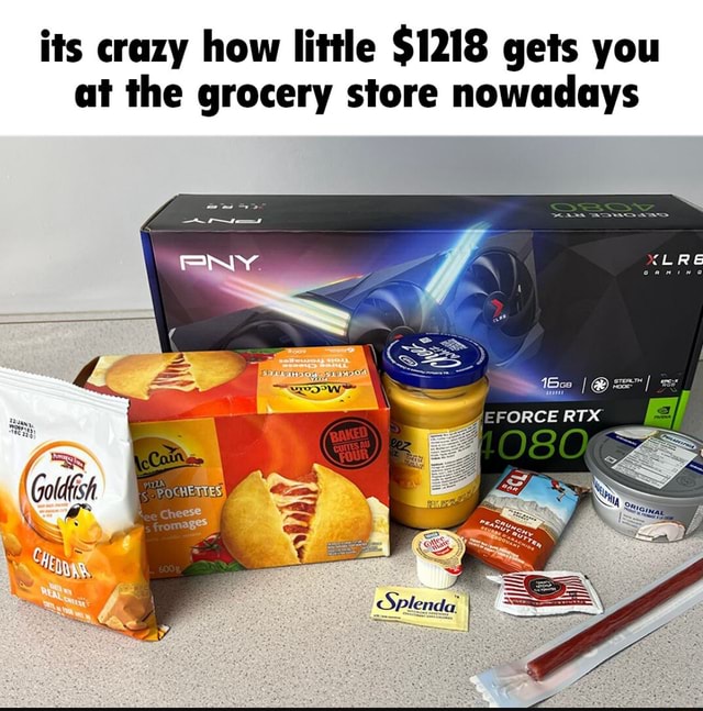 Its crazy how little $1218 gets you at the grocery store nowadays ...
