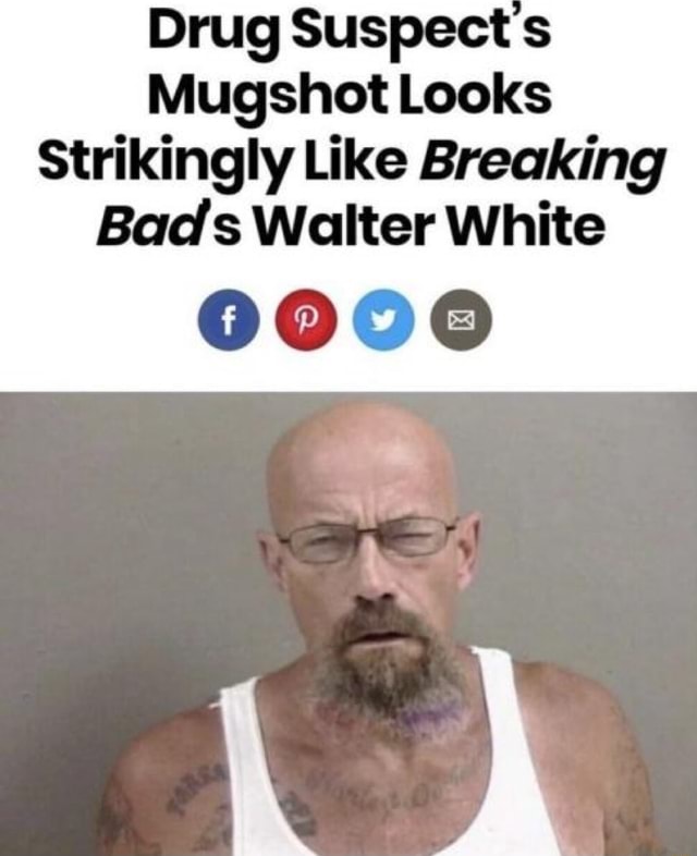Drug Suspects Mugshot Looks Strikingly Like Breaking Bad's Walter White ...