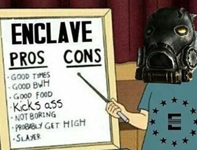ENCLAVE I PROS CONS) - iFunny