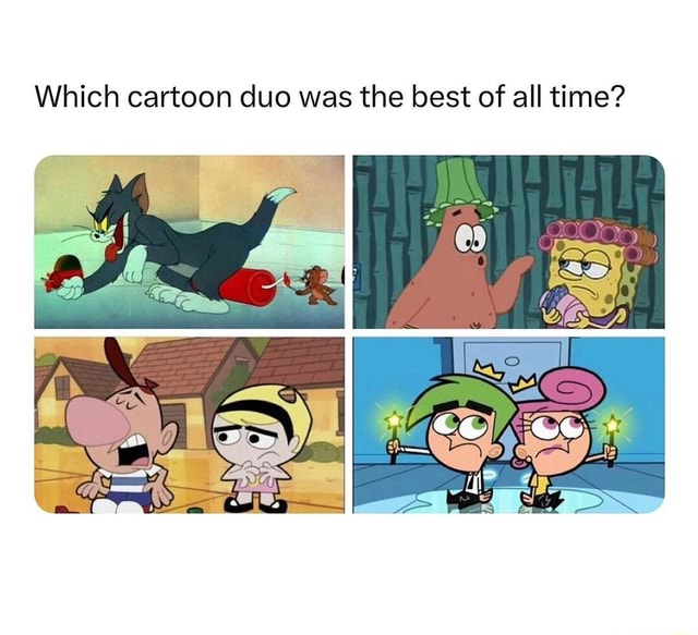 Which cartoon duo was the best of all time? - iFunny