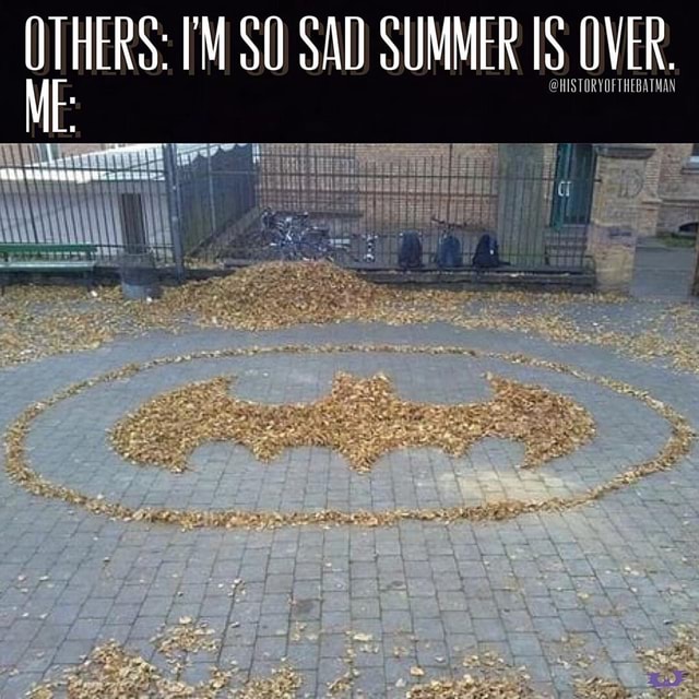 MSU SAD SUMMER OVER. @HISTORYOFTHEBATMAN - iFunny