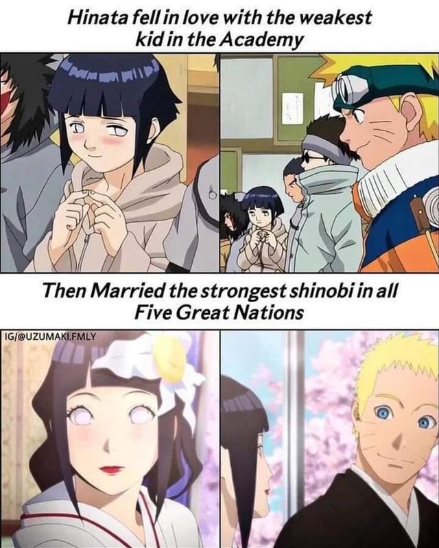 Hinata fell in love with the weakest kid in the Academy Then Married ...