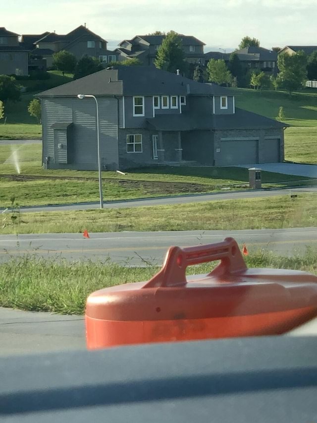This house is used as a sense of direction for folks in Omaha. People ...