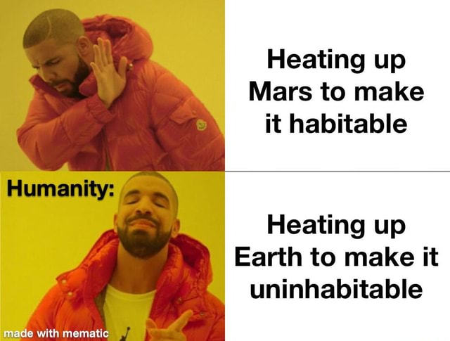 More wildfires - Heating up Mars to make it habitable Heating up Earth ...