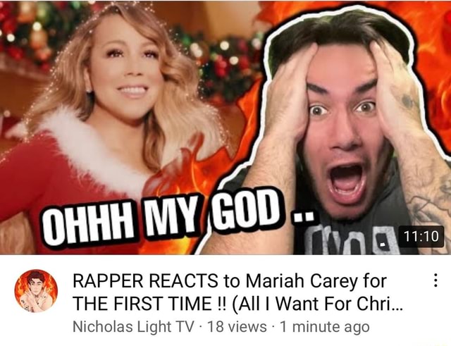 Ry RAPPER REACTS to Mariah Carey for THE FIRST TIME (All I Want For ...
