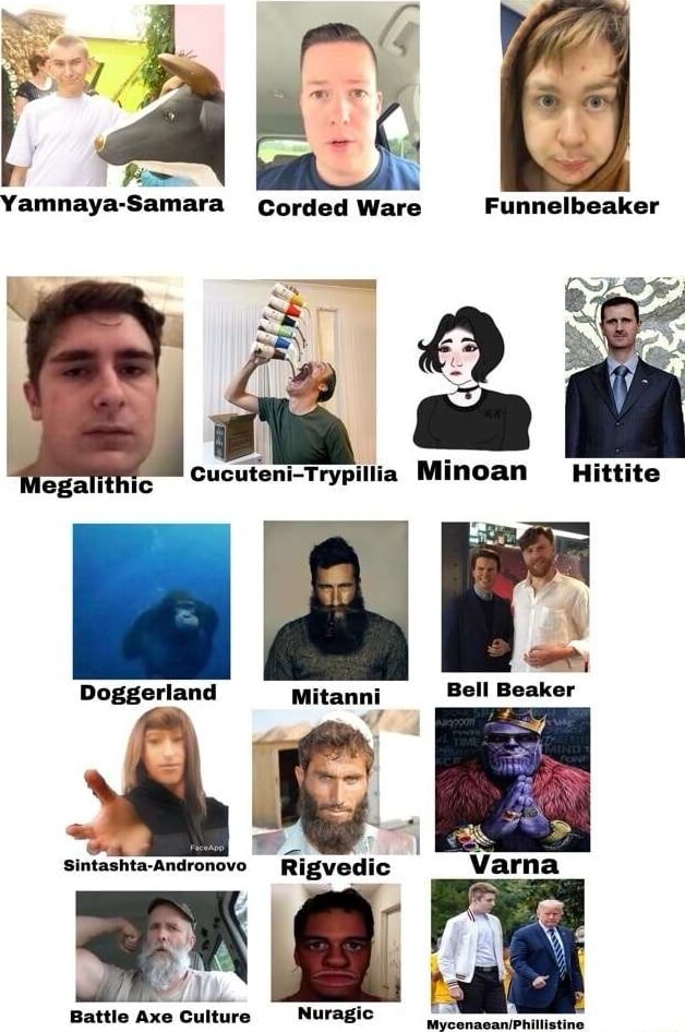 Yamnaya-Samara Corded Ware Funnelbeaker Hittite Doggerland Mitanni Gell ...