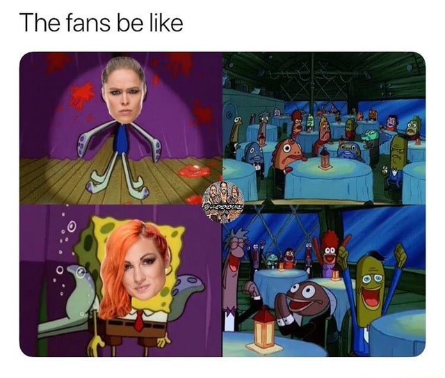 The fans be like - iFunny