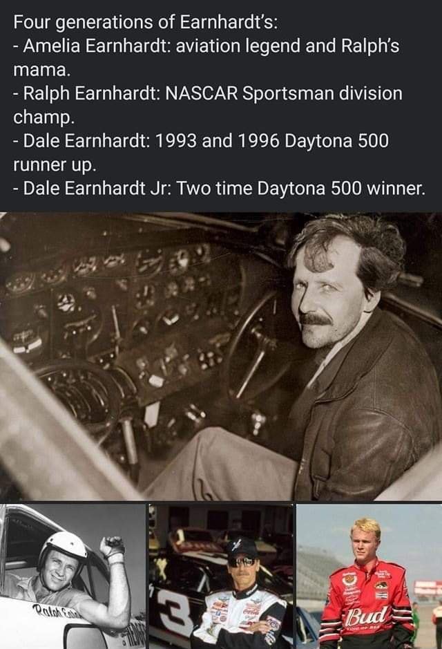 #TBT We salute the Earnhardt family. - Four generations of Earnhardt's ...