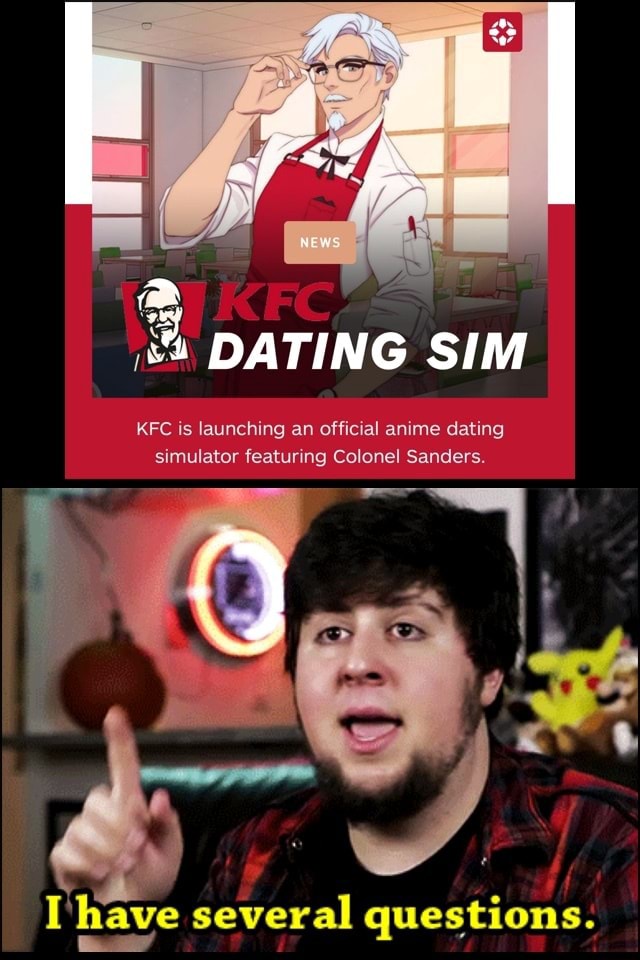 ,ª DATING SIM KFC is launching an official anime dating simulator ...