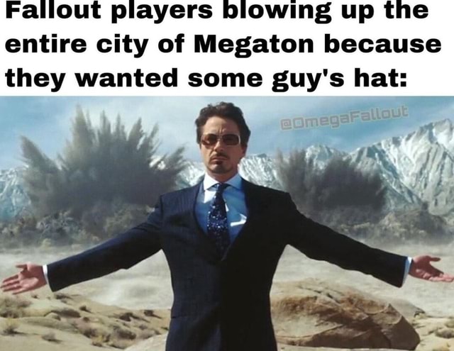 Fallout players blowing up the entire city of Megaton because they ...